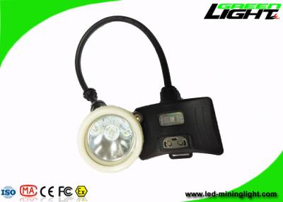 China IP68 Corded Mining Cap Light 10000 Lux 5.2Ah 16hrs Working Time Miner Headlamp Magnetic USB Charging for sale
