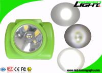China GLC-6 Cordless Miners Cap Lamp 13000lux IP68 200g with Optical Lighting Angle for sale