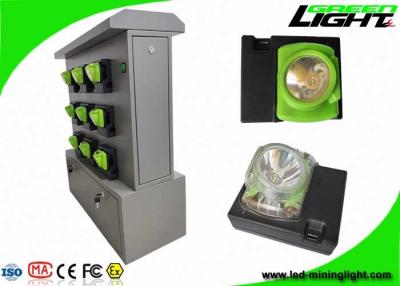 China Double Side Charger Racks Cordless Mining Cap Lights 18 Units For GLC-6 Series for sale
