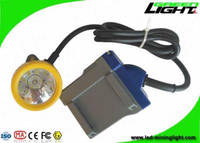 China Corded Flame Resistant Coal Mining Light 15000lux 6.6Ah Li-ion LED Cap Lamp for sale