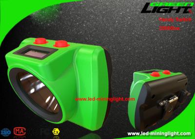China Cordless Miners Cap Lamp 25000Lux 6.8Ah Li-ion Battery Waterproof IP68 Fire Retardant for sale
