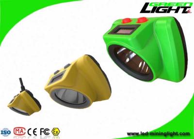 China Impact Resistant Cordless Mining Lights 25000Lux With OLED Screen Head Lamp for sale