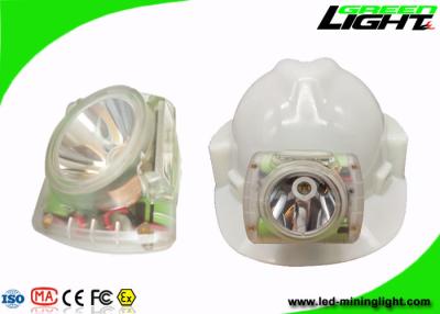 China Rechargeable Cree LED Miner Cap Lamp 6.8Ah 1200 Battery Cycles IP68 232 Lumens for sale