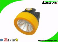 China IP68 Waterproof Cordless Miners Cap Lamp 170g with Magnetic Charging Port 3.8Ah for sale