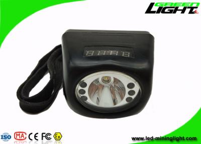 China Digital Mining Hard Hat Lights IP68 8000lux Wireless Portable PC Body Material for sale