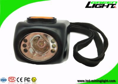 China IP68 Digital Cordless Miner Cap Lamp 8000lux 4.5Ah 220g Clip Mining Light for sale