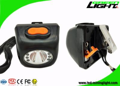 China Digital Screen IP68 Hard Hat Led Lights 8000lux High Brightness Lightweight PC Body for sale