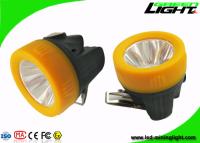 China Anti-Explosive LED Mining Headlamp 10000lux IP68 Rechargeable 3.7V 3.8Ah for sale