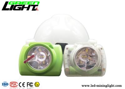 China Transparent Color LED Mining Light ABS/PC Material 13000lux 14-16 Hours Working Time for sale