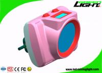 China 25000lux Strong Brightness Cordless Mining Cap Lamps ABS Material Explosion Proof for sale