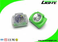 China 13000lux IP68 Waterproof Rechargeable LED Headlamp Lightweightwith OLED Screen for sale
