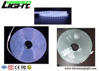 China 24V LED Flexible Strip Light Super Toughening Silica Gel 60 LEDs/m IP68 for Underground Mine for sale