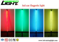 China Remote Controller 1.8m LED Warning Light RGB Colorful IP67 Waterproof Flexible Pole for sale