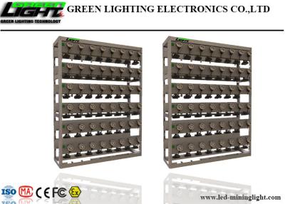 China 96 Units Detachable Charging Rack for Corded Mining Lights 110-240V for sale