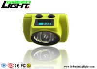 China Underground Coal Miner Hard Hat Light 18000lux Coal Low Power Indication Led Screen for sale