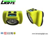 China GLC-6S Mining Hard Hat LED Light 6.8Ah 18000lux Waterproof IP68 for Underground Industry for sale