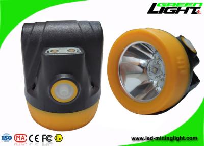 China Rechargeable Mining Headlamp 3.8Ah Battery Hard Hat Headlamp Waterproof IP68 10000lux for sale