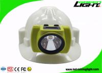 China Cordless Rechargeable LED Mining Cap Lamp IP68 Explosion Proof 18000lux 6.8Ah for sale