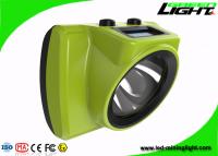 China High Capacity 6.8Ah Led Mining cap lamp 13hrs Working Time Occupational Safety for sale