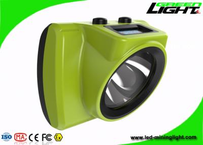 China High Capacity 6.8Ah Led Mining cap lamp 13hrs Working Time Occupational Safety for sale