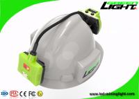 China Rechargeable Panasonic Battery Mining Hard Hat Lights IP68 Long Working Time for sale