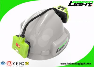 China Rechargeable Panasonic Battery Mining Hard Hat Lights IP68 Long Working Time for sale
