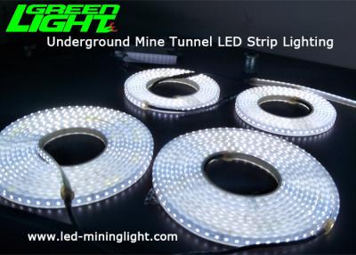 China 140 LEDs 24V SMD2835 17W IP68 Silicone LED Strip Light for Underground Mine Tunnel for sale