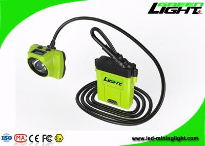 China Explosion Proof LED Mining Headlight Rechargeable 25000LUX 13.6Ah for Underground Work for sale