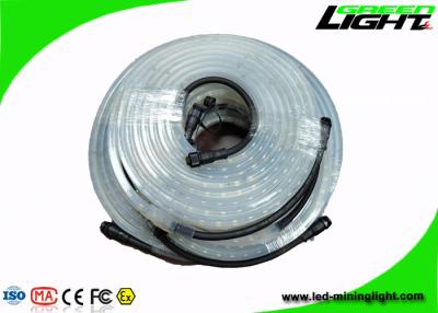 China Silicon Coated LED Flexible Strip Lights SMD5050 Light Source IP67 For Mining for sale