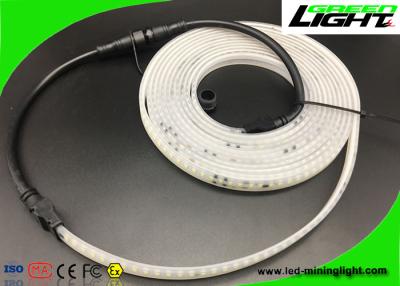 China Waterproof LED Flexible Strip Light 24V 60 LEDs/m IP68 Silicone Cool White for sale