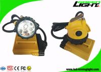 China PC Material LED Mining Cap Lamp 25000lux 10.4Ah Rechargeable IP68 GL12-A High Brightness for sale