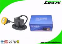 China Cree Source Cordless Cap Lamp Mining 10000lux 6.6Ah Battery With Silicon Button for sale