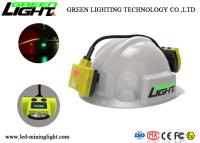 China Multifunctional Cordless LED Miner Cap Lamp 3.7V 6.8Ah 358 Lumens for Underground Safety for sale