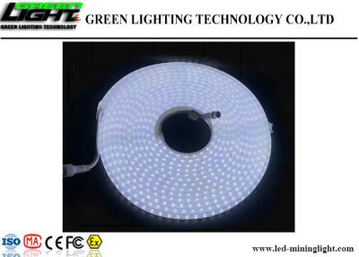 China Soft Silica Gel Flexible Adhesive LED Strip Lights Cool White 110V 240V High Voltage 60 LEDs per Meter for sale