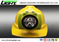 China GREEN LIGHTING GLC-6S Cordless Miner Cap Lamp 18000lux IP68 Waterproof Anti-Explosive for sale