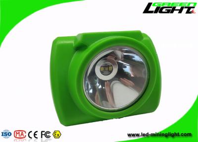 China Rechargeable Battery LED Miners Cap Lamp Anti - Explosive 14-16hrs Working Time for sale