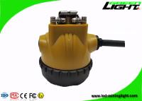 China Anti - Explosive IP68 LED Miners Cap Lamp Underground Mining Type 1 Year Warranty for sale