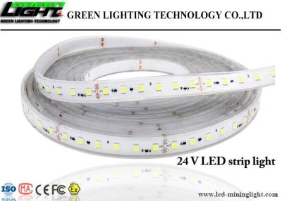China Customize LED Flexible Strip Lights DC 36V 60 LEDs / Meter Waterproof RGB SMD5050 for sale