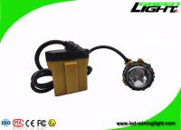 China 25000lux LED Mining Light 10.4Ah Cap Lamp For Harshest Environments Mining for sale