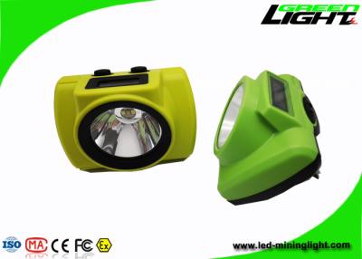 China CREE LED Mining Cap Lamp GLC-6S 25000lux 6.8Ah Cordless OLED Headlamp for sale