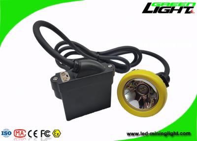China Electronics Industrial Cordless Cap Lamp Mining Underground Hard Rock Type 1.67W for sale