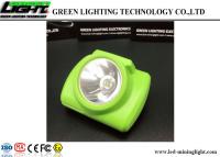 China Rechargeable LED Mining Cap Lamp 360 Lumens IP68 Waterproof with OLED Display for sale