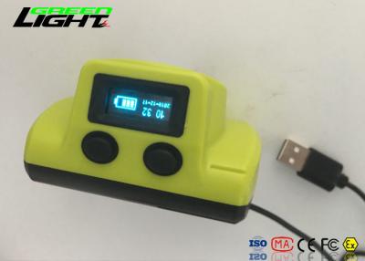 China Explosion Proof LED Mining Headlamp 25000lux 6.8Ah with Magnetic Charger for sale