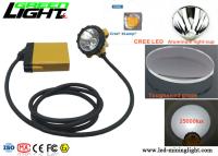 China Safety Coal Miner Hard Hat Light Stretch Resistant Cable Connection Waterproof IP68 for sale