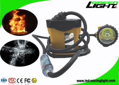 China Explosion Prevention Mining Cap Light GLC12-A 10.4Ah 3.7V Cable Flashing Light for Underground for sale