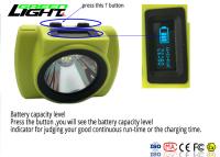 China All In One Rechargeable LED Headlamp , Hard Hat Led Light Rechargeable 6800Ah for sale