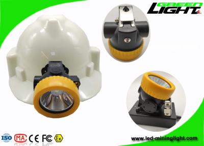 China PC Material Cordless Miners Cap Lamps Industrial Light 5000lux Small Size GLT-2 for sale