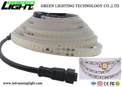 China DC 24V LED Flexible Strip Lights White Silicon Maintenance Impact Resistant for sale