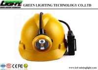 China 6.6Ah 3.7V Cordless Miners Cap Lamp LED Mining Light with USB Charger for sale