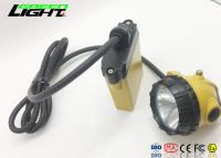 China 25000lux Lightweight Led Headlamp Normal Strong Auxiliary SOS LightingFor Hard Hat for sale